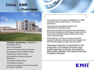 China kmr bearing manufacturer | PDF