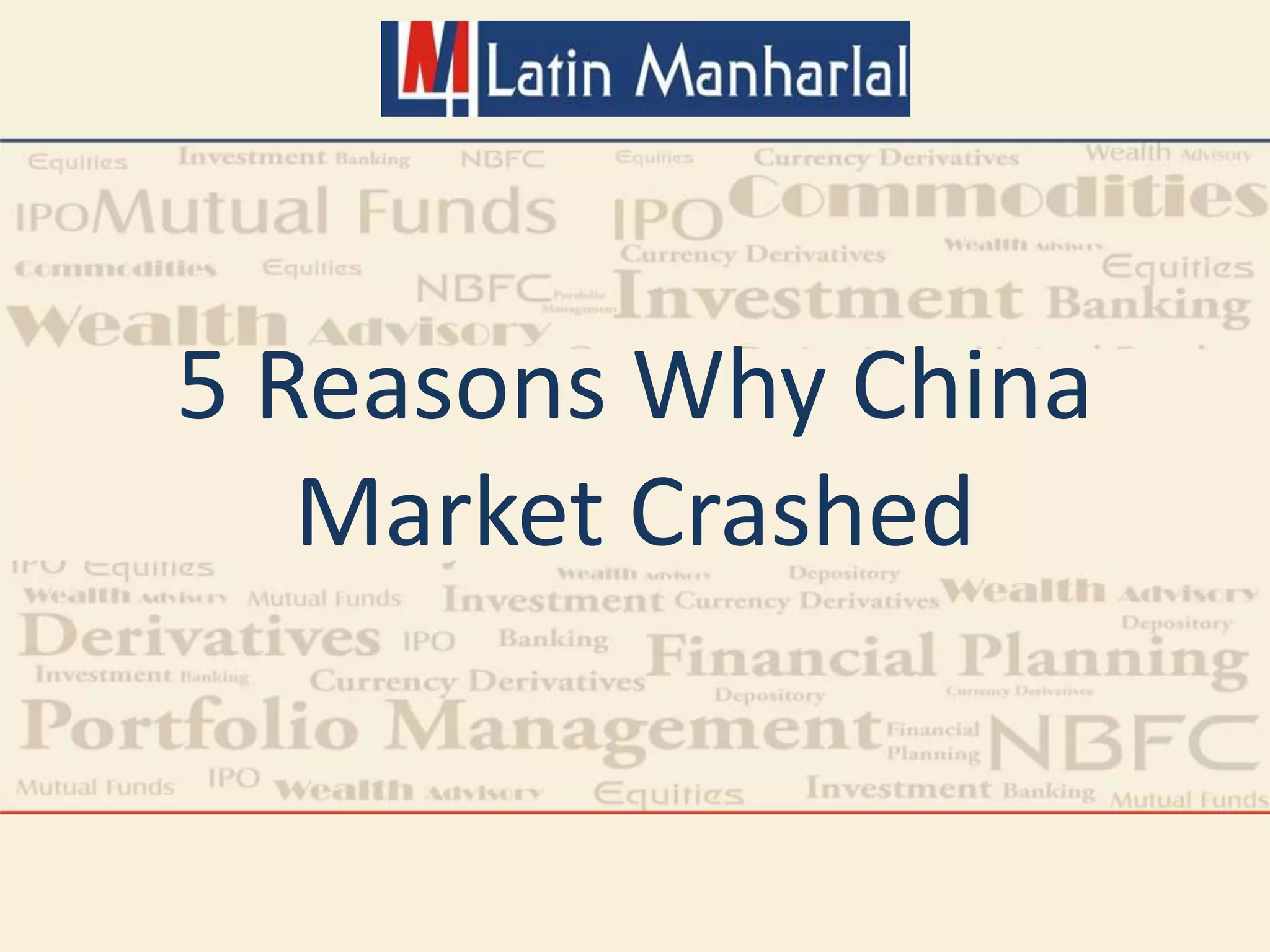 All About China Stock Market Crashed | PPSX