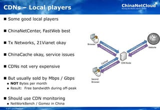 ChinaNetCloud - China Internet Infrastructure Summary | PPT