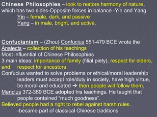 Ancient China Notes | PPT