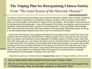 Chinanotespowerpoint ap | PPT | Political Issues & policy | Politics