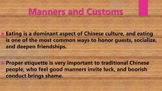 China (Business Etiquette & Protocols) | PPTX
