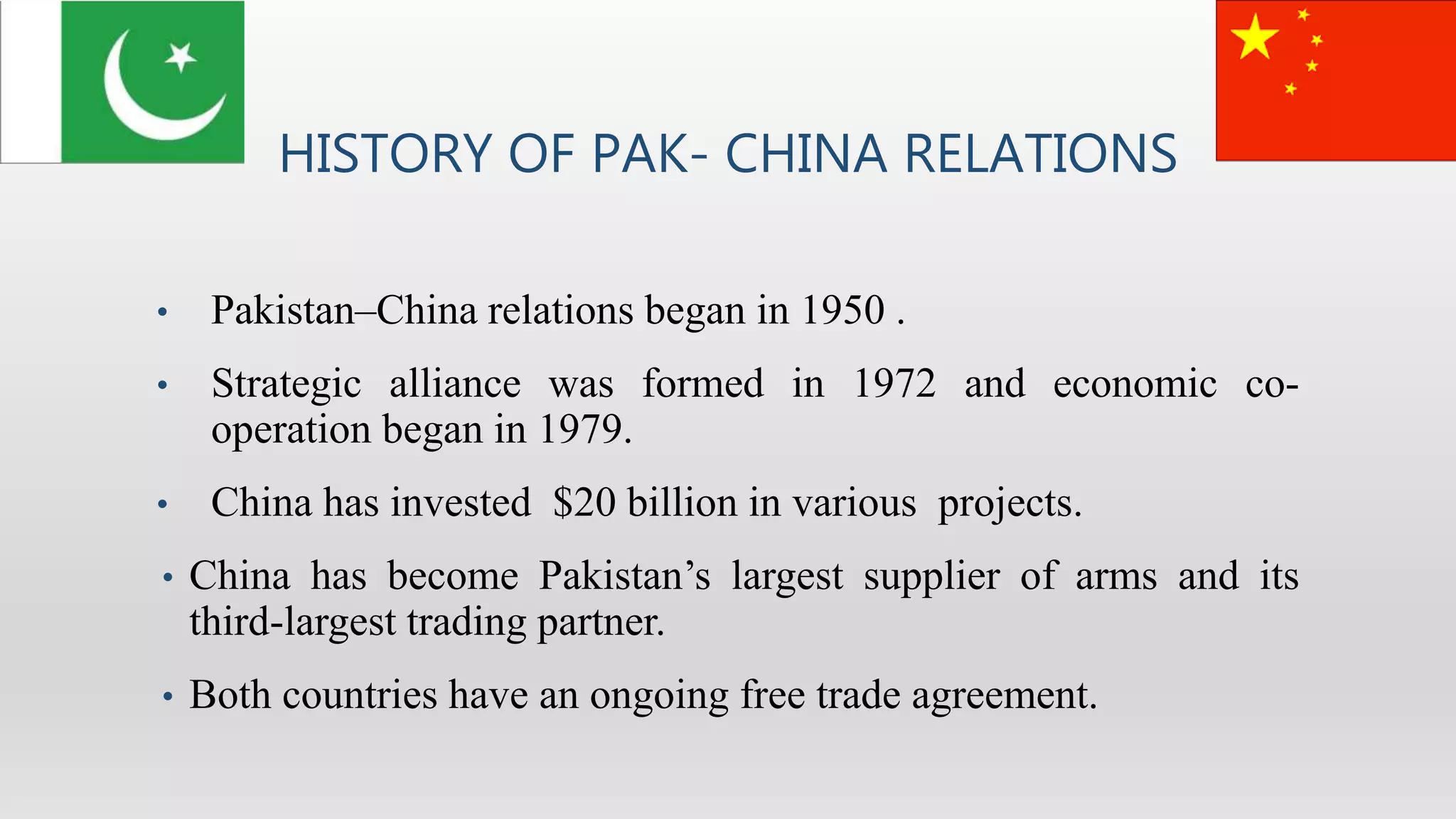 Pakistan China Economic Corridor | PPTX