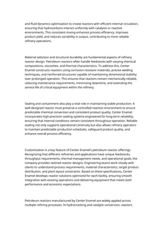 China Petroleum Reactor Supplier Delivering Advanced Solutions for ...