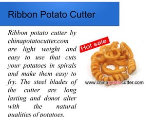 Potato Cutter Machine - chinapotatocutter.com
