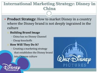 International Marketing Plan for Disney\’s Expansion into Shanghai | PPTX