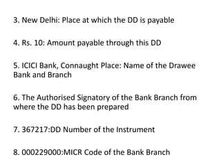 PAY ORDER & DEMAND DRAFT | PPTX