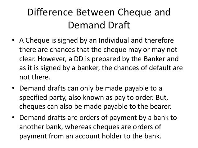 PAY ORDER DEMAND DRAFT pay-order-demand-draft