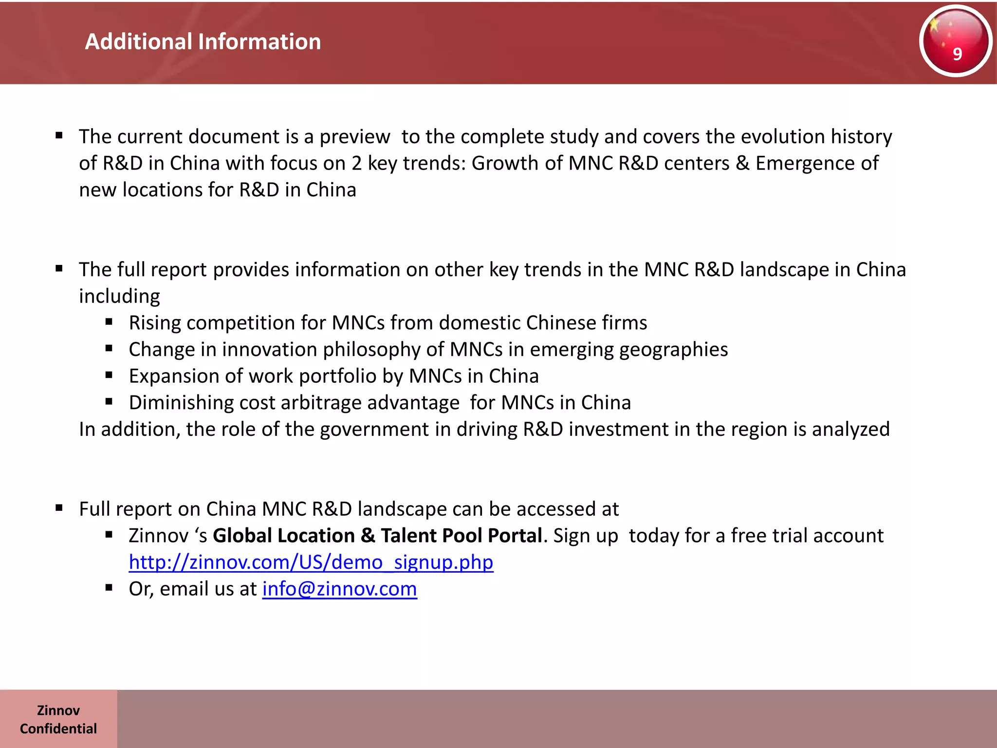 MNC R&D Ecosystem in China | PDF