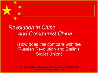 Chinese Revolution & Mao | PPT