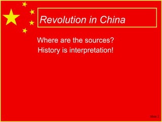 Chinese Revolution & Mao | PPT
