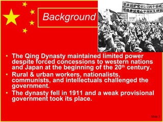 Chinese Revolution & Mao | PPT