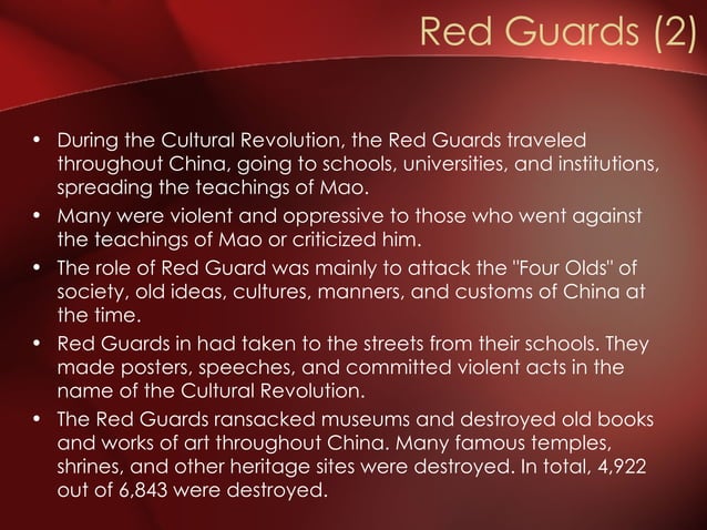China's Cultural Revolution | PPT
