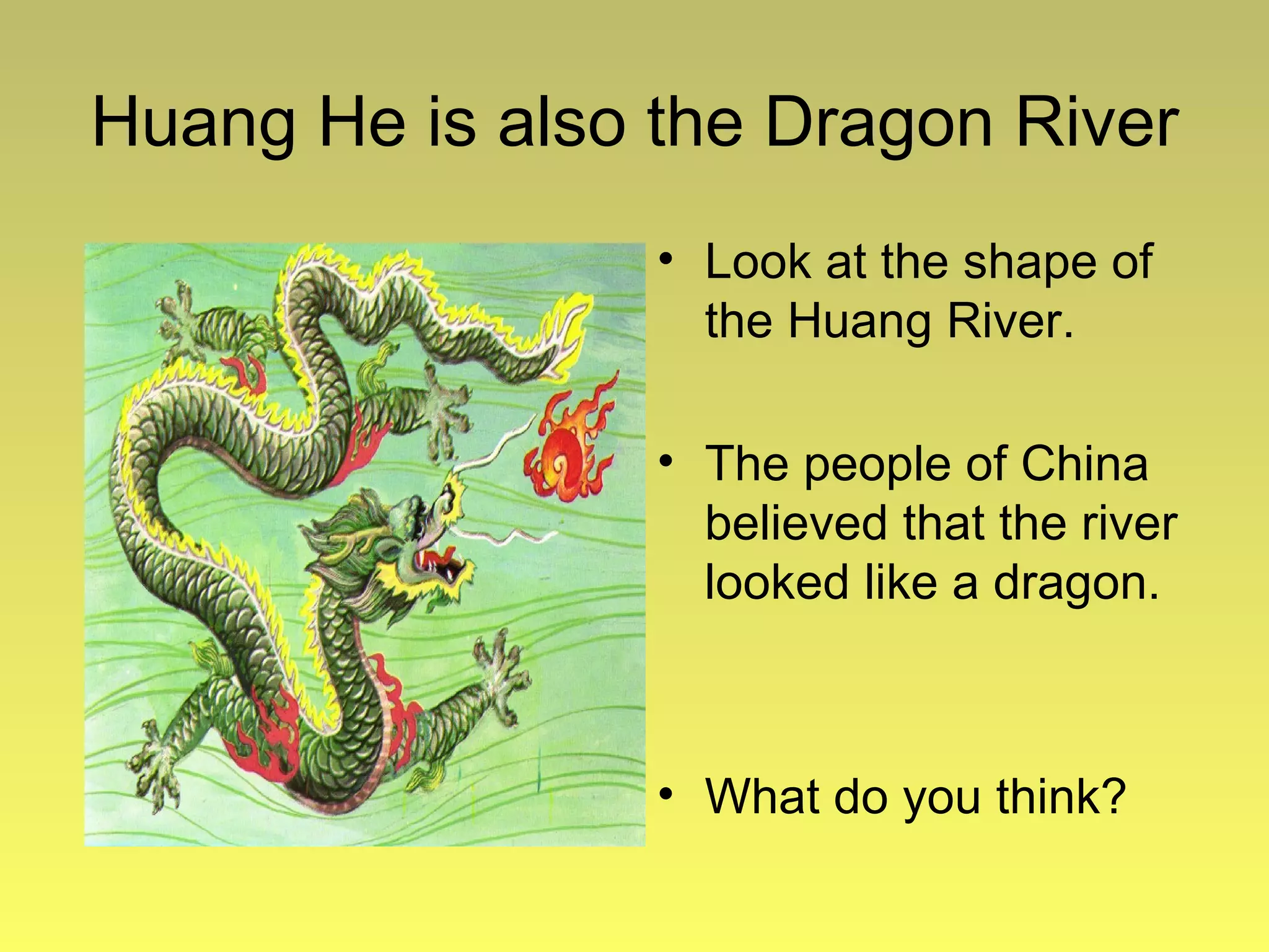 China’S Huang River Valley | PPT