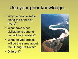 China’S Huang River Valley | PPT
