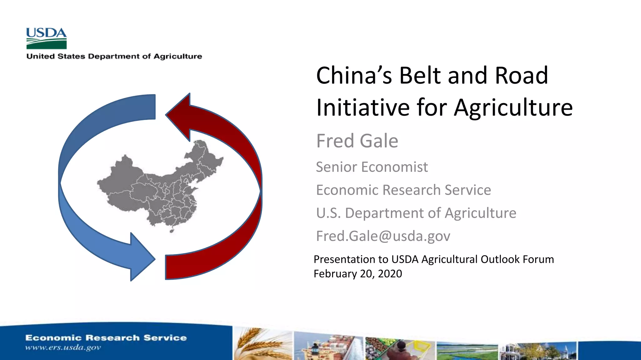 Chinas Belt and Road Initiative for Agriculture(Gale).pptx