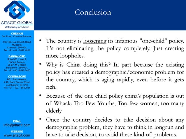 China's demographic problem | PPT