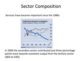 China service sector | PPTX