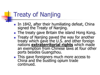 Chinas Fall To Foreign Influence[1] | PPT