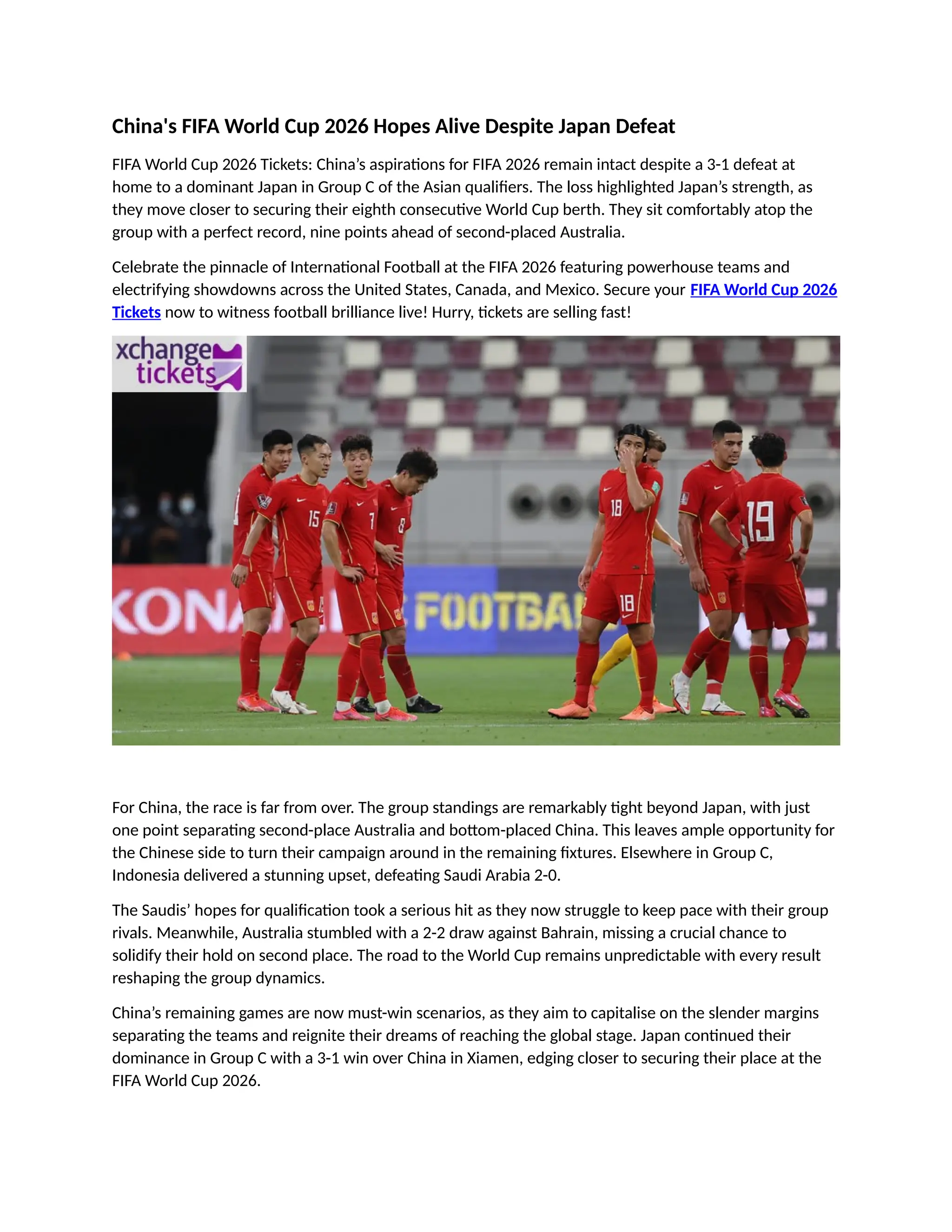 China's FIFA World Cup 2026 Hopes Alive Despite Japan Defeat.docx
