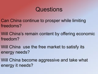 China's future | PPTX