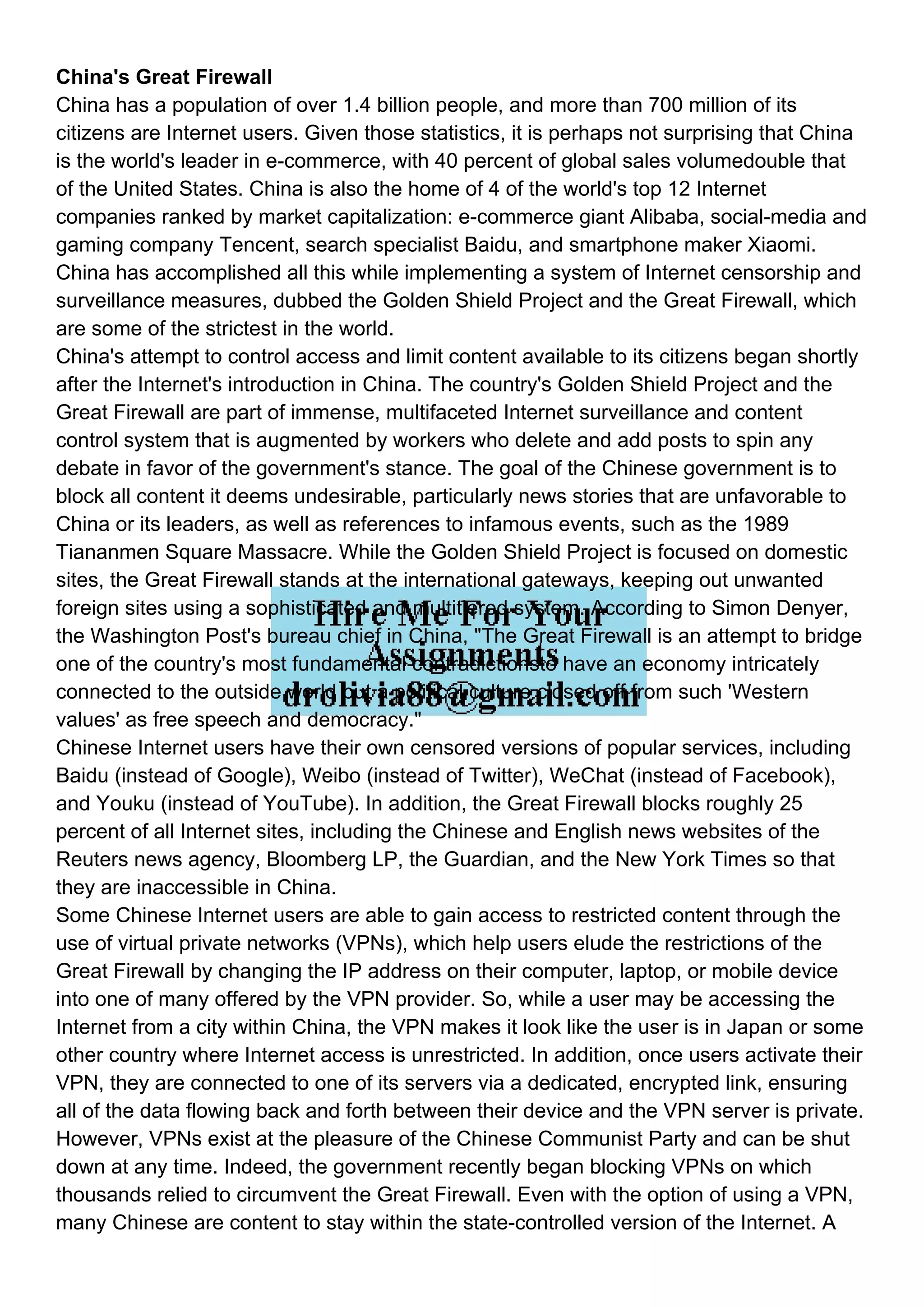 Chinas Great FirewallChina has a population of over 14 bil.pdf