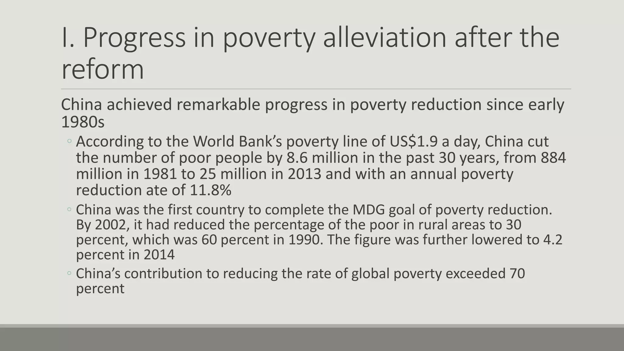 China’s New Anti Poverty Strategy | PPTX