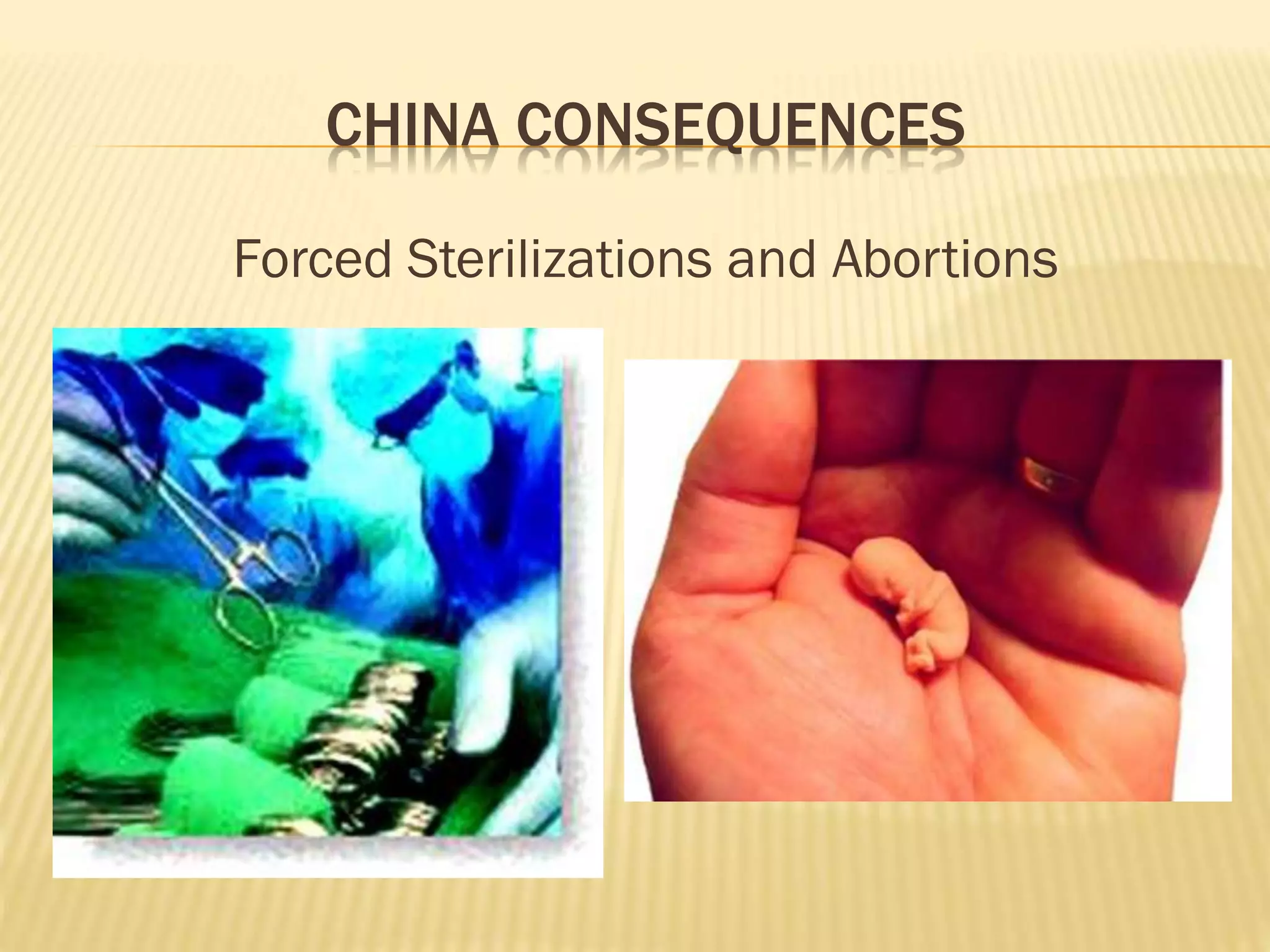 China’s one child policy | PPTX