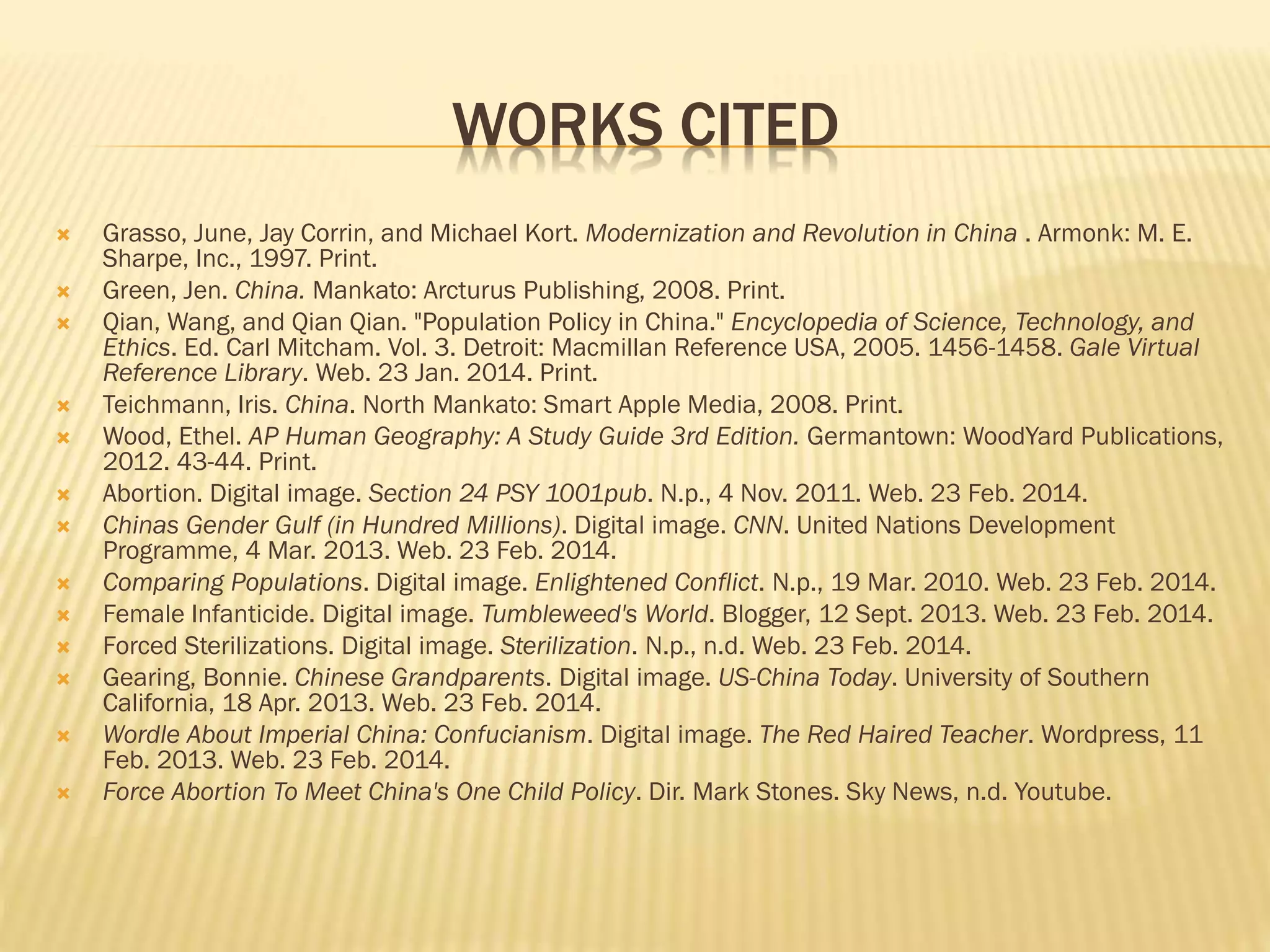 China’s one child policy | PPTX