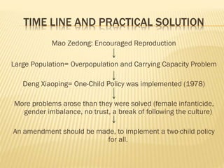 China’s one child policy | PPTX