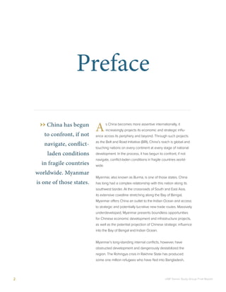 CHINA'S ROLE IN MYANMAR'S INTERNAL CONFLICTS | PDF