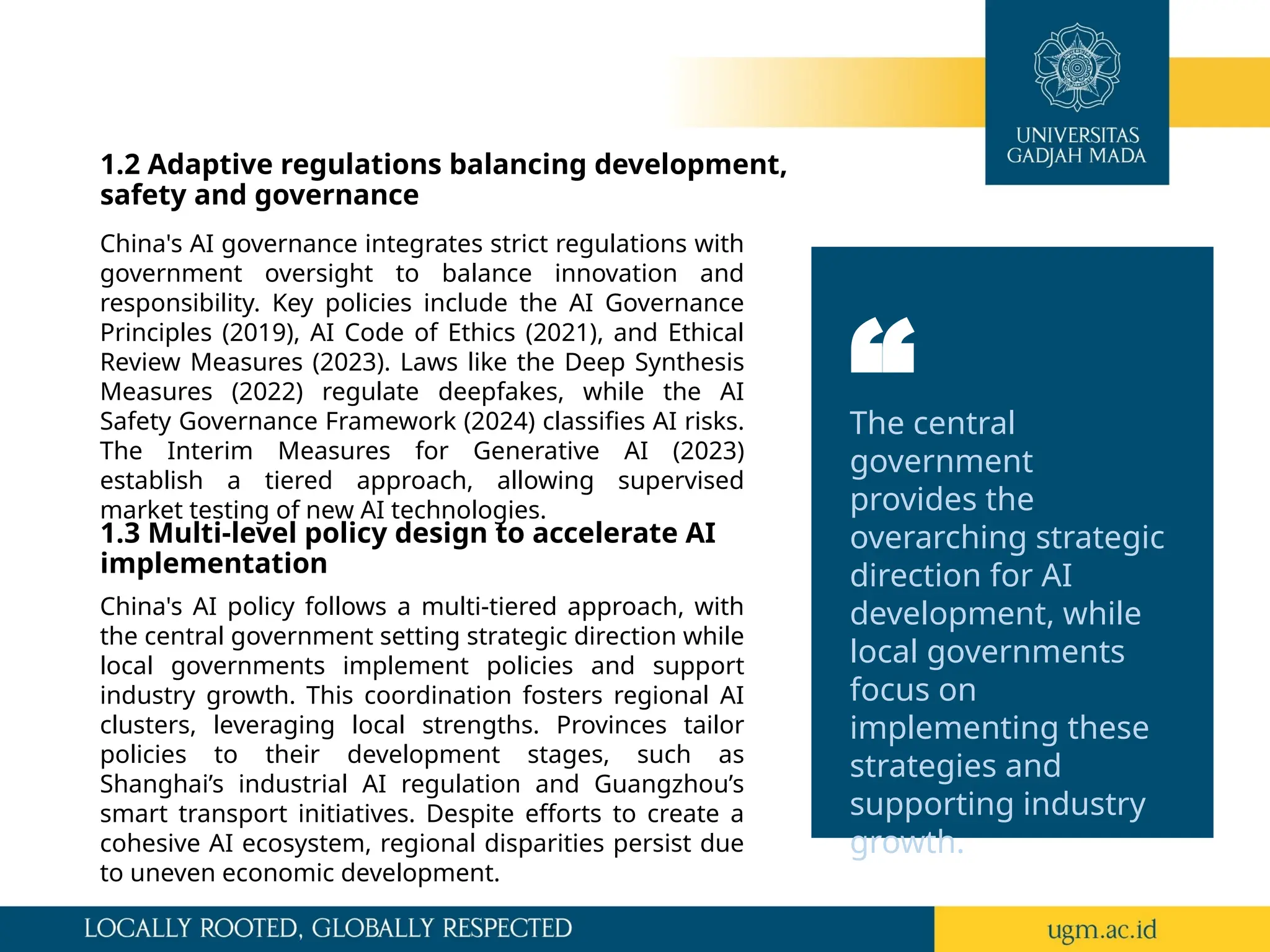 CHINA'SS AI NATIONAL STRATEGY CHINA'S AI NATIONAL STRATEGY | PPTX