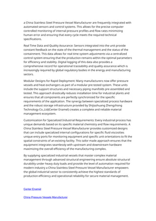 Advanced Stainless Steel Pressure Vessels for Industrial Water to Air ...