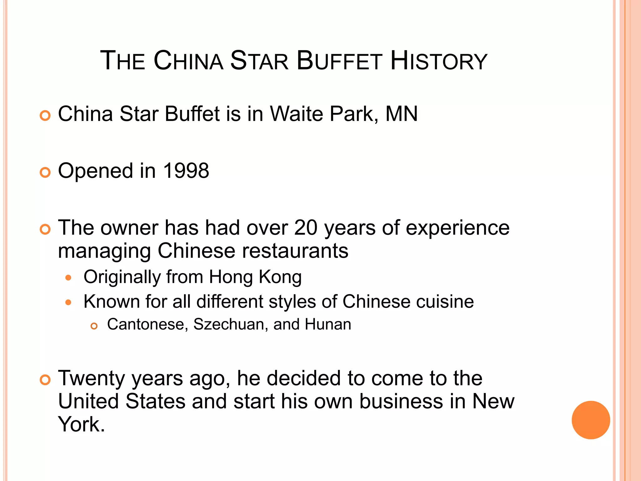 China star buffet | PPTX