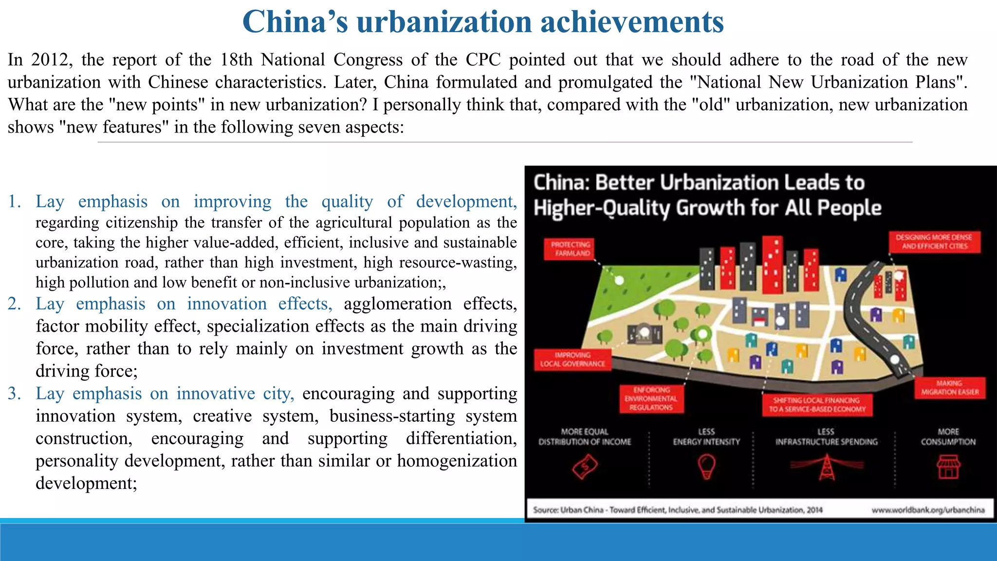 China’s urbanization.pptx | Land and Farms | Real Estate
