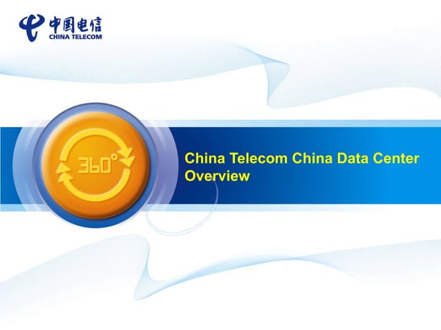 China Telecom - China Data Centers | PPT