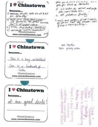 Chinatown i love chinatown cards | PDF