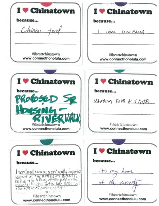 Chinatown i love chinatown cards | PDF