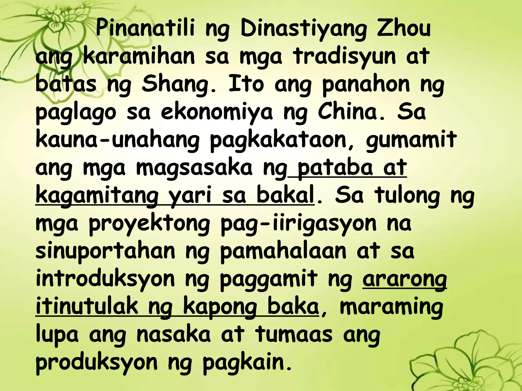 China Unang Sibilisasyon Sa Silangang Asya | PPT