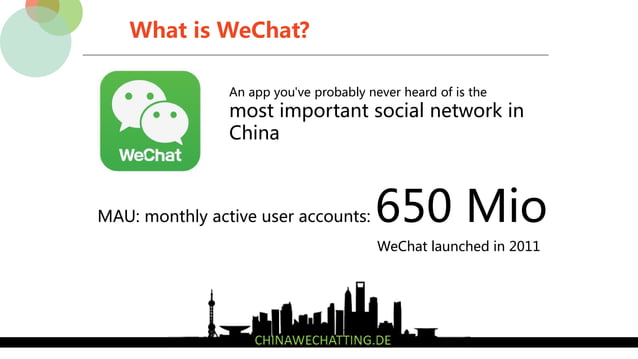 What is WeChat? Introduction for Germany | PPT