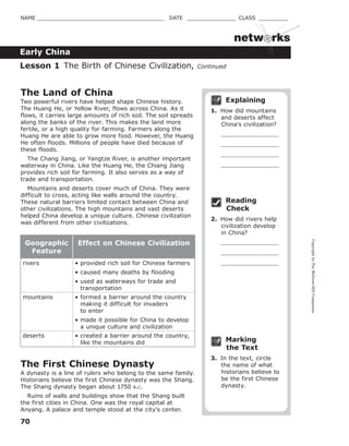 China workbook | PDF