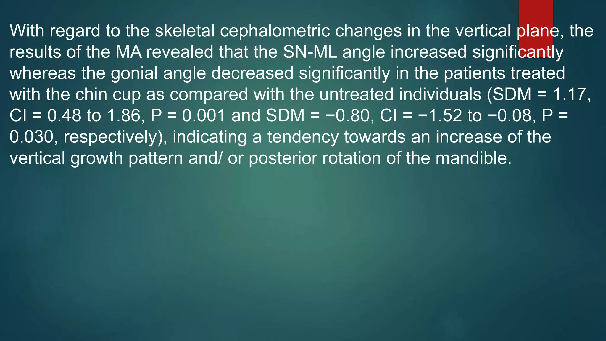 Chin cup for treatment of growing class III patient | PPTX