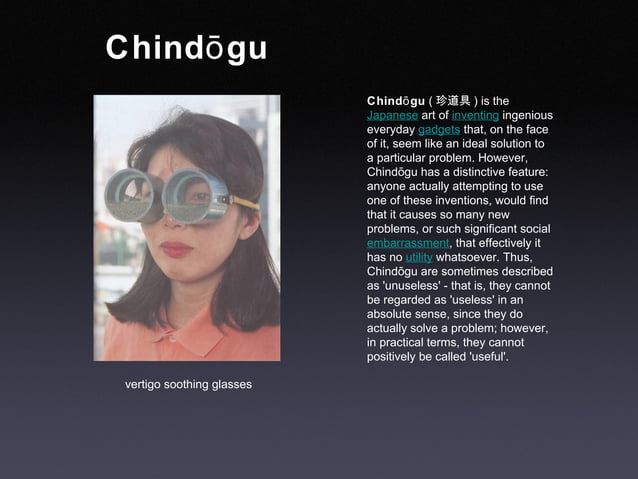 Chindogu | PPT