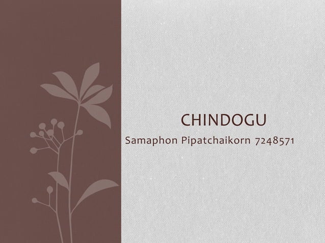 Chindogu | PPTX