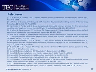 A 2D model of a DC Plasma torch in comsol | PDF