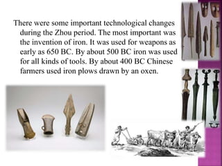 Zhou Dynasty Iron Tools