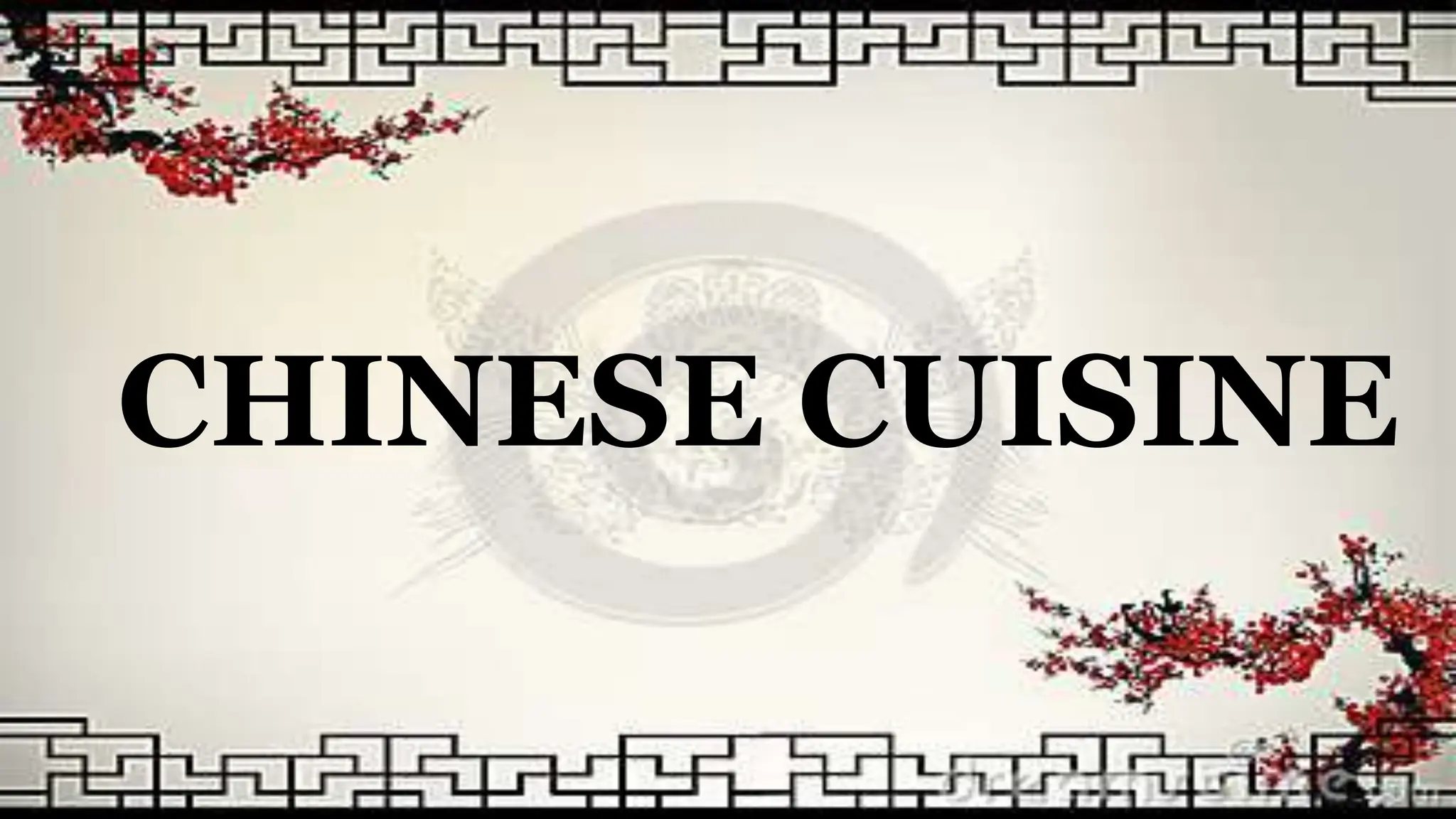 regional cuisine chinese cuisine powerpoint | PPTX