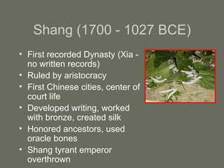 Chinese Dynasties Overview | PPT