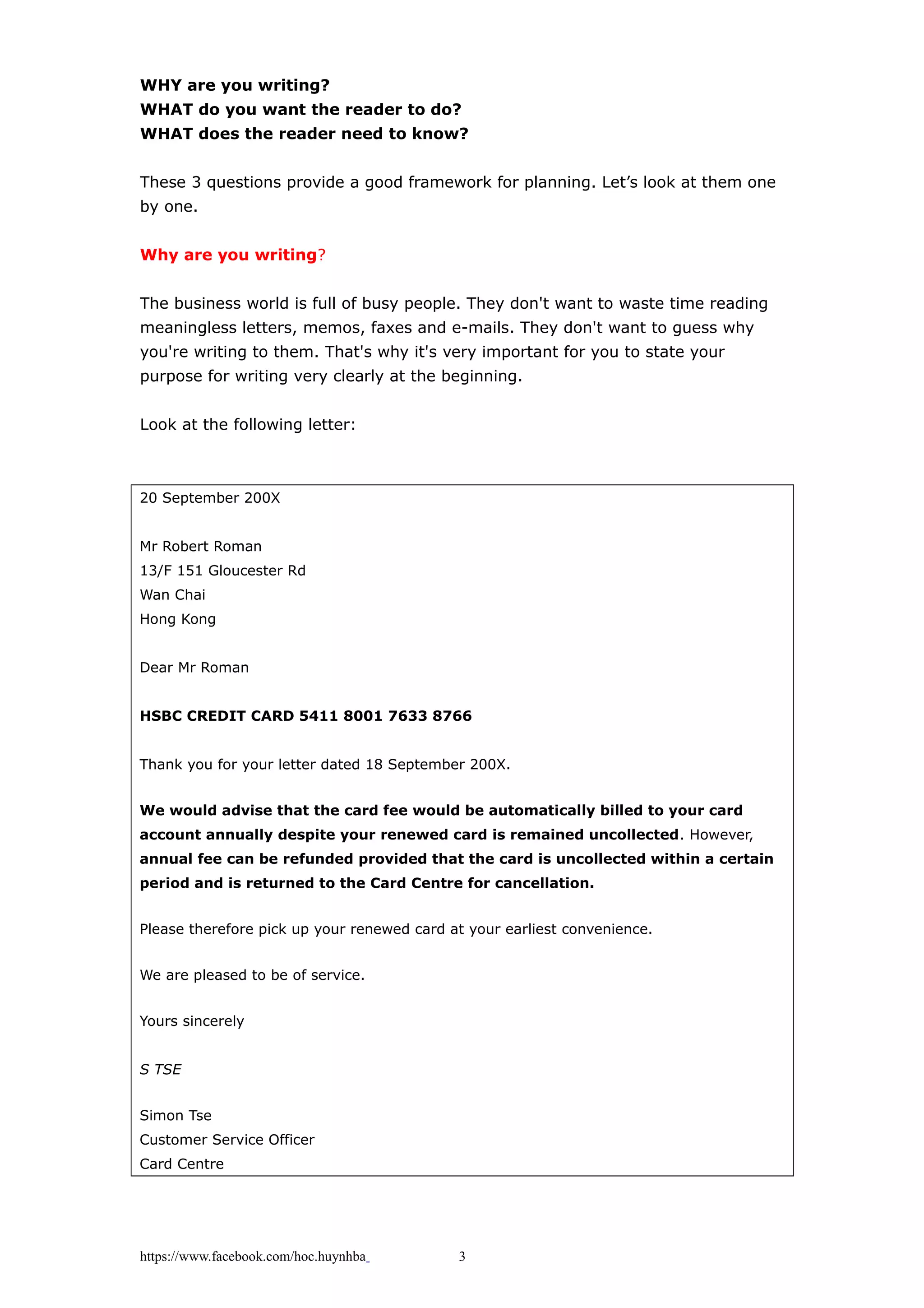 Chinese english writing skill - 商务写作教程 | DOC