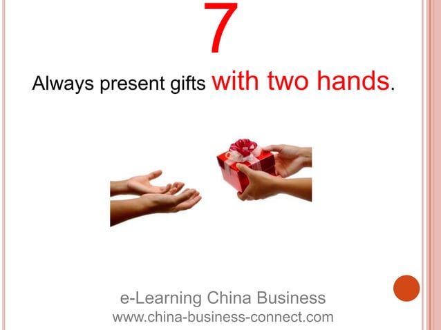 Chinese Gift Giving Etiquette | PPSX